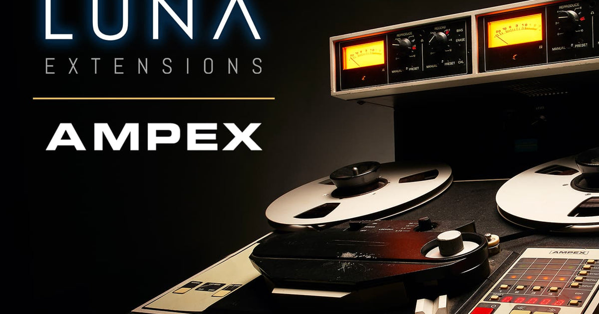 UA Releases Ampex ATR-102 LUNA Extension – Universal Audio