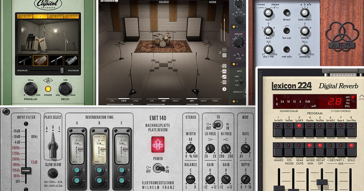 Top 5 Reverb Plug-Ins & How to Use Them – Universal Audio