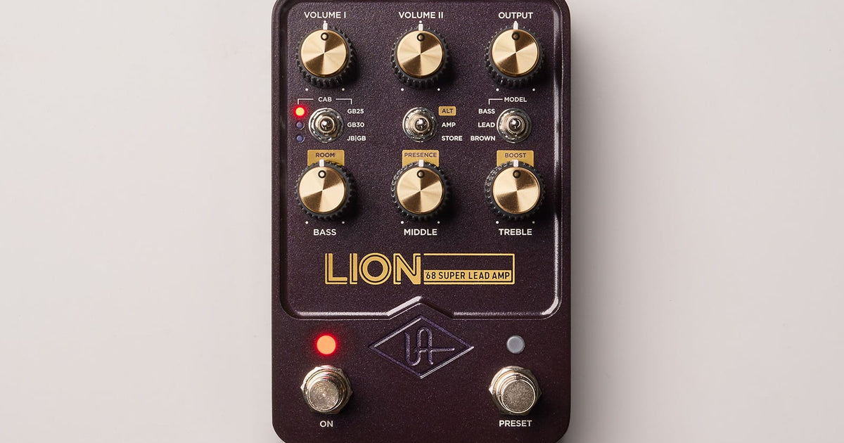 UA Introduces UAFX Lion '68 Super Lead Amp Emulator Pedal, Putting Aut ...