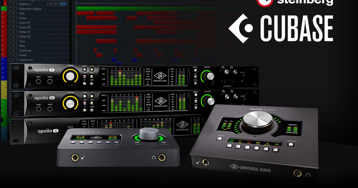 Setting Up Apollo Interfaces w/ Cubase – Universal Audio
