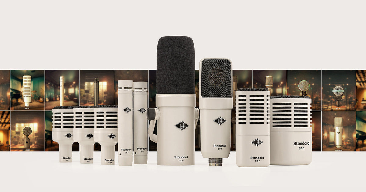 New UA Standard Series Mics Bring Powerful Hemisphere Mic Modeling to ...
