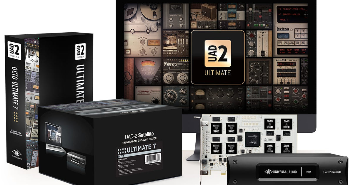 Universal Audio Announces New UAD-2 OCTO Ultimate 7 DSP Accelerator Bu