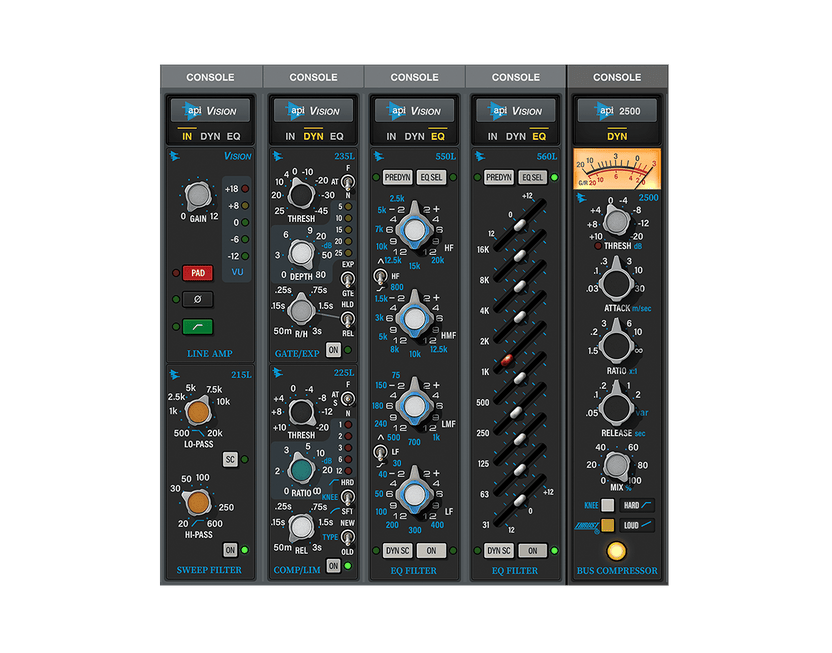 LUNA API Vision Console Emulation Bundle – Universal Audio
