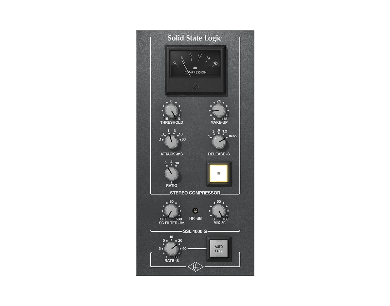 SSL 4000 G Bus Compressor – Universal Audio