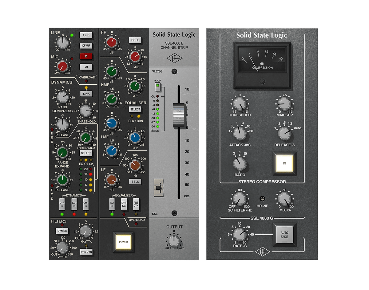 SSL 4000 Series Console Bundle – Universal Audio
