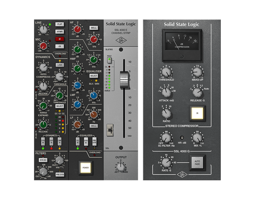SSL 4000 Series Console Bundle – Universal Audio