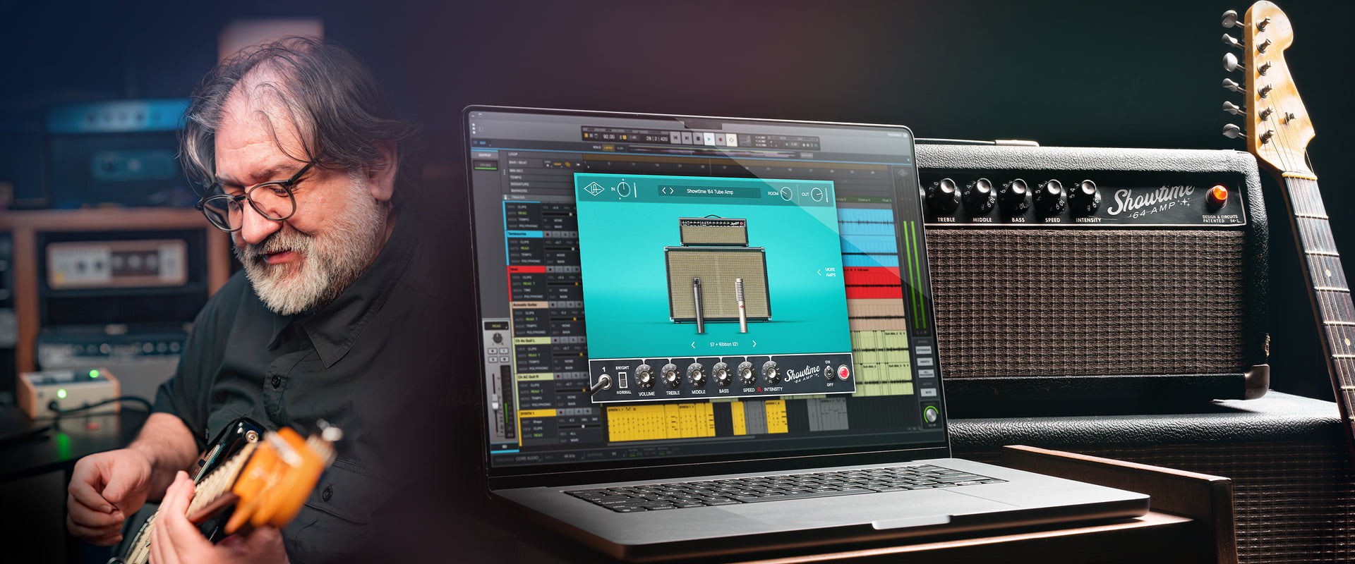 UAD Showtime '64 Tube Amp Plug-In: Get Big Bold Clean Tones Inside You ...