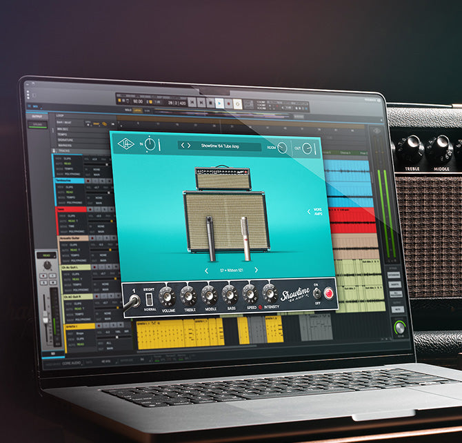 UAD Showtime '64 Tube Amp Plug-In: Get Big Bold Clean Tones Inside You ...