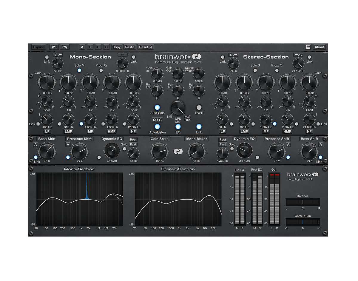 Brainworx bx_digital V3 EQ Collection – Universal Audio