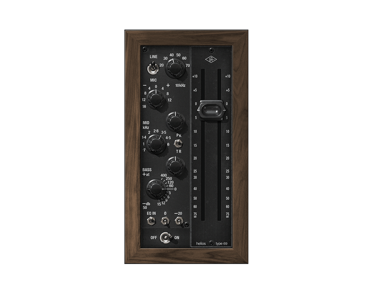 Helios Type 69 Preamp and EQ Collection – Universal Audio