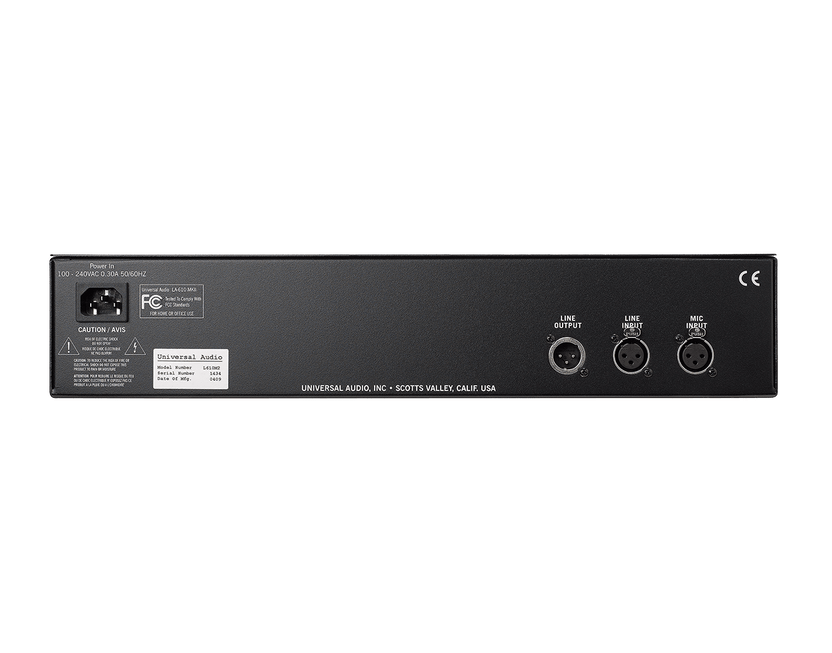 LA-610 Mk II Classic Tube Recording Channel – Universal Audio