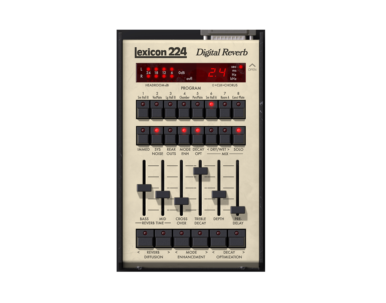 Lexicon 224 Digital Reverb – Universal Audio