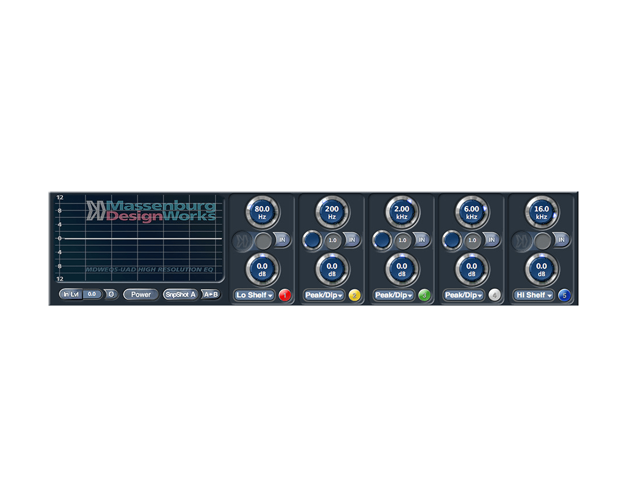 Massenburg MDWEQ5 Parametric EQ – Universal Audio