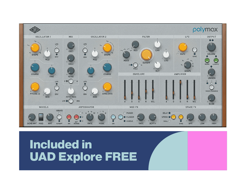 PolyMAX Synth – Universal Audio