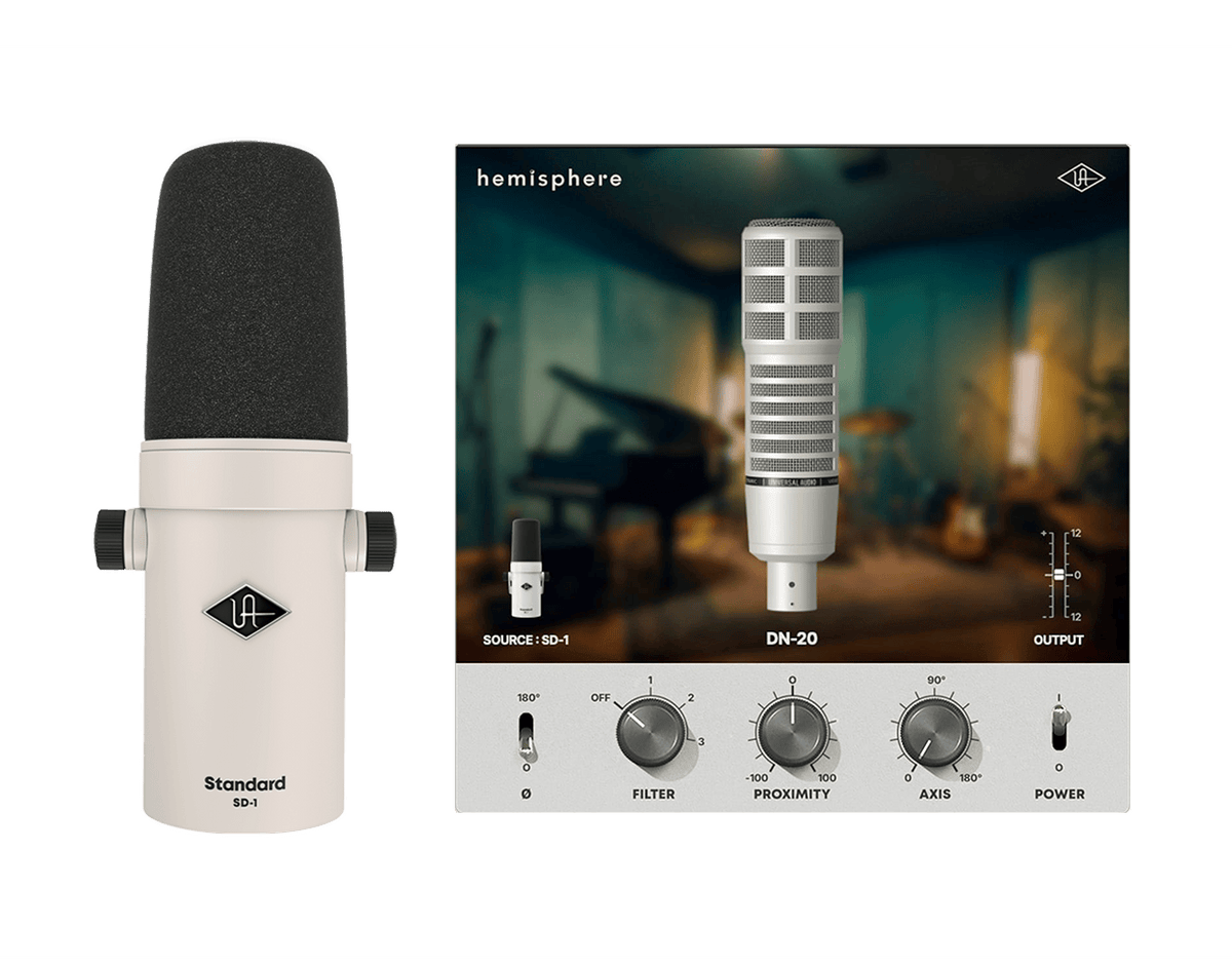SD-1 Dynamic Microphone with Hemisphere Modeling – Universal Audio