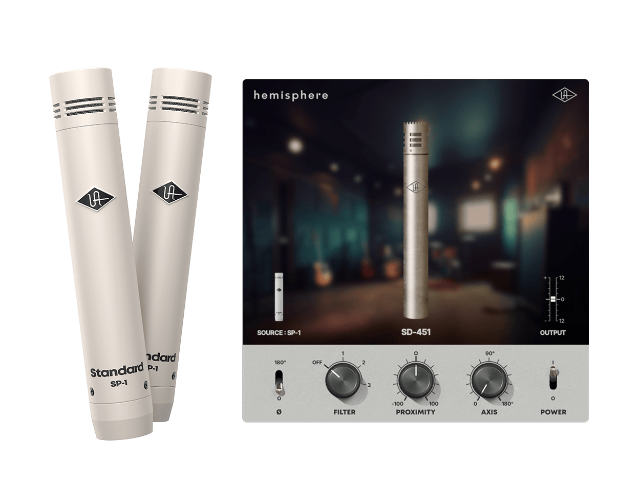 SP-1 Pencil Microphone Pair with Hemisphere Modeling – Universal Audio