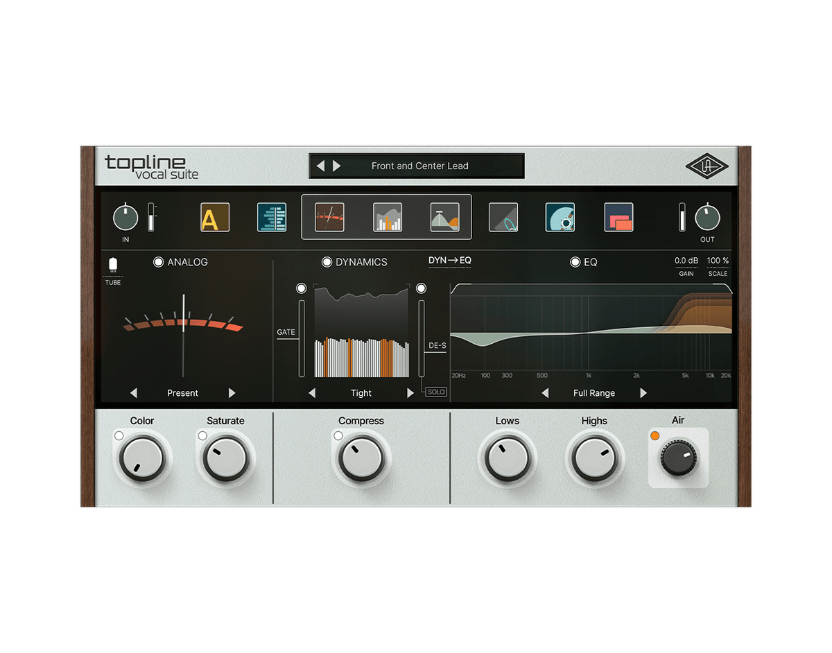 Topline Vocal Suite – Universal Audio