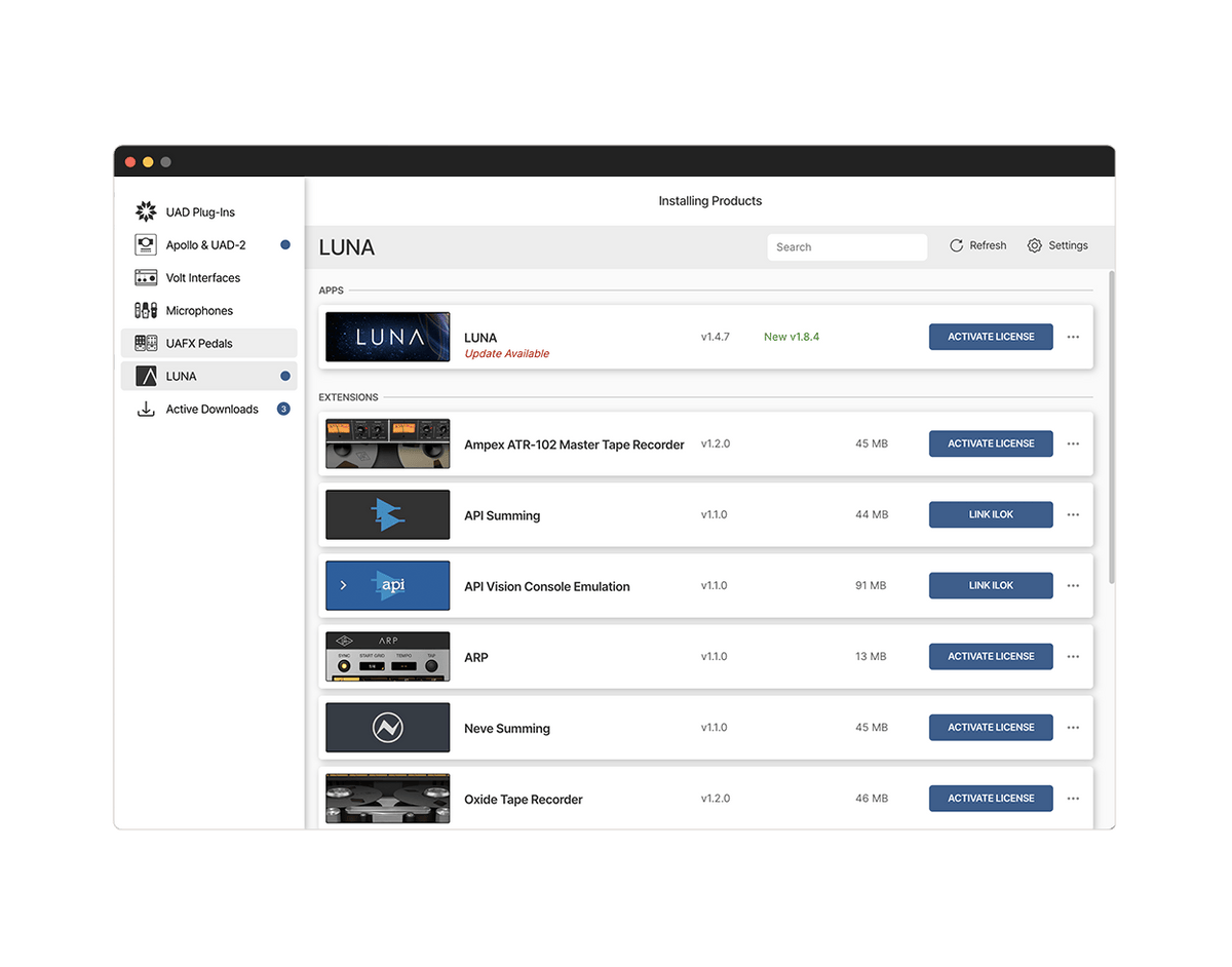 UA Connect – Universal Audio