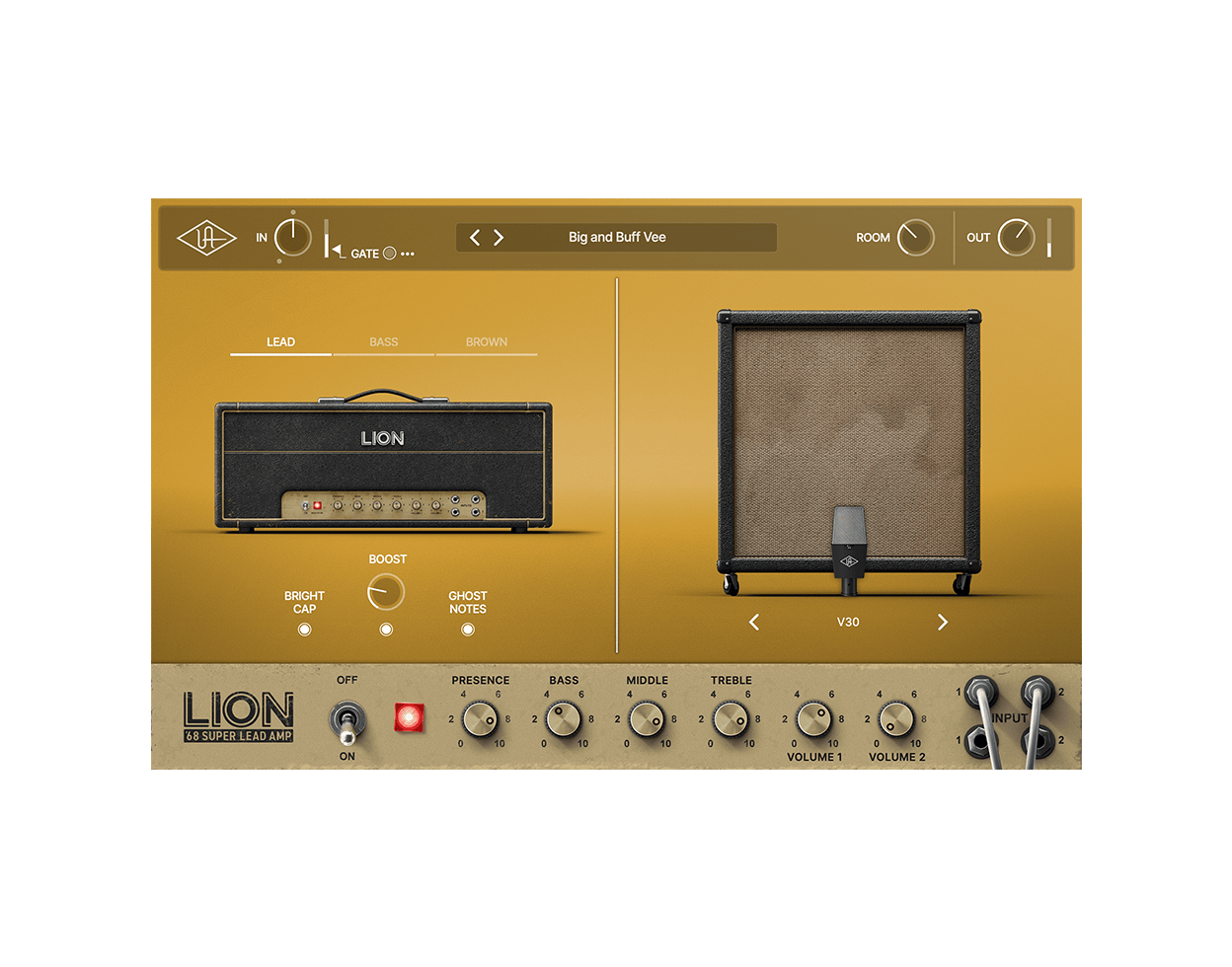 UAD Lion '68 Super Lead Amp – Universal Audio