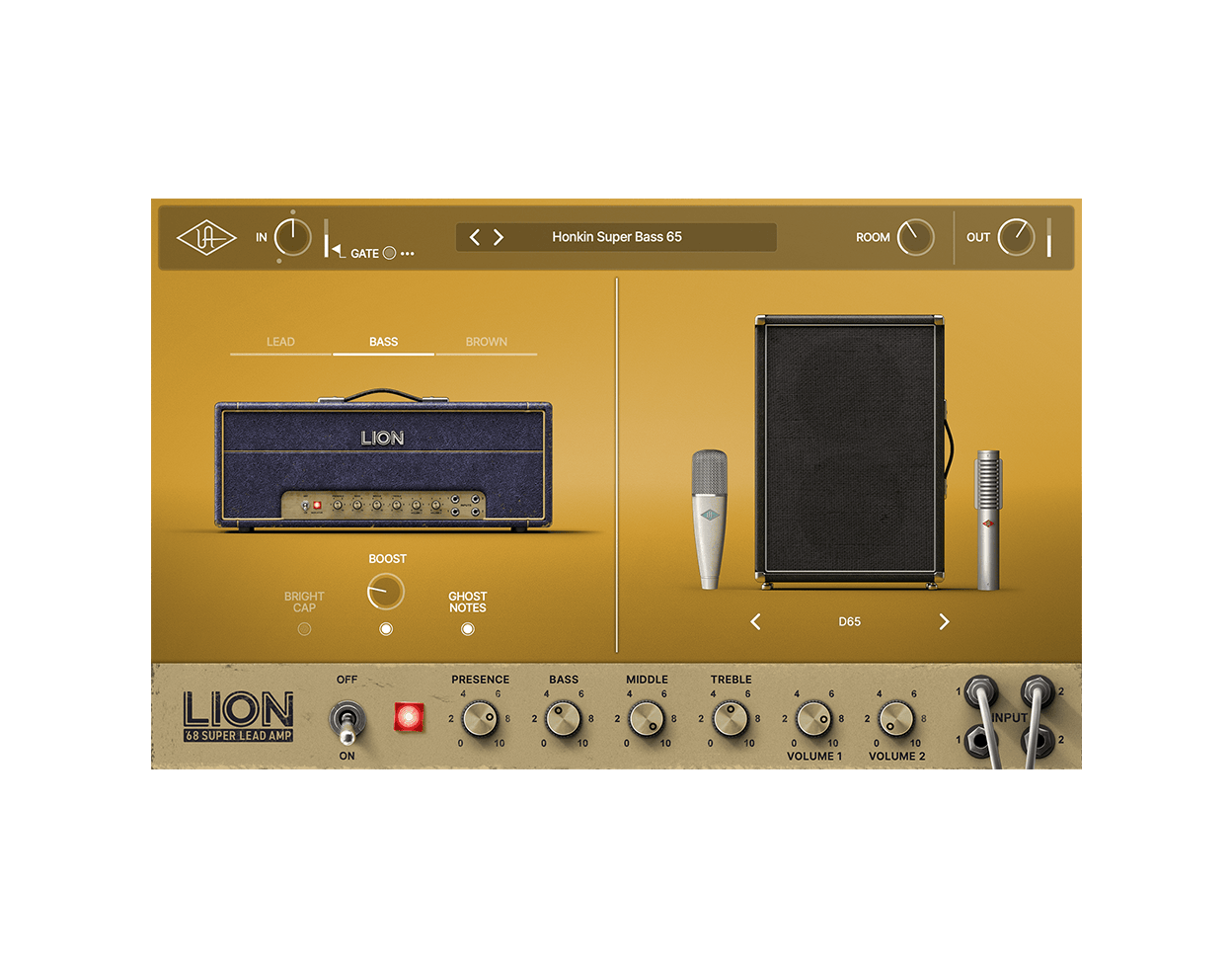 UAD Lion '68 Super Lead Amp – Universal Audio