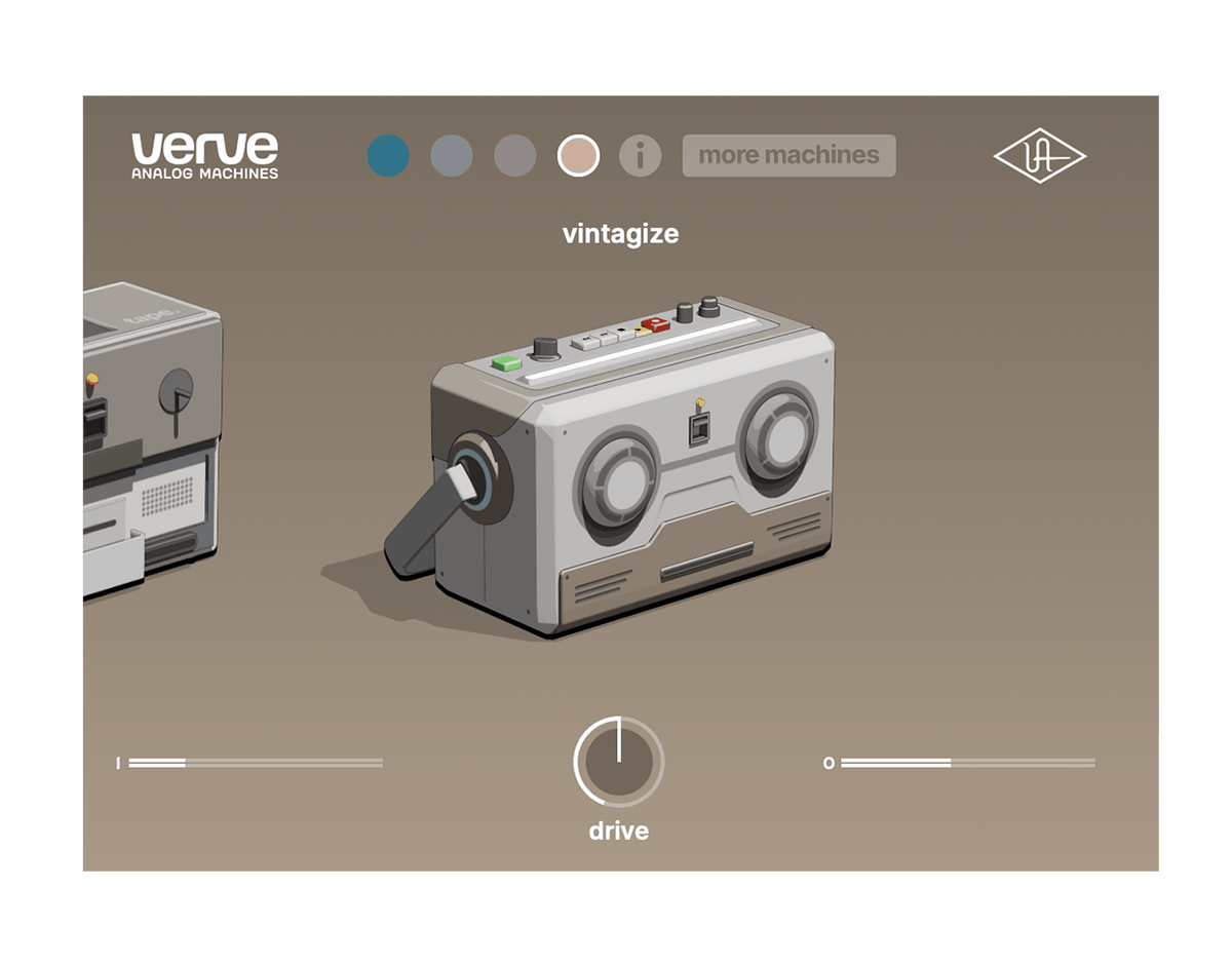 Verve Analog Machines Essentials – Universal Audio