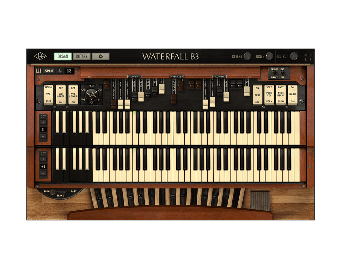 Waterfall B3 Organ – Universal Audio
