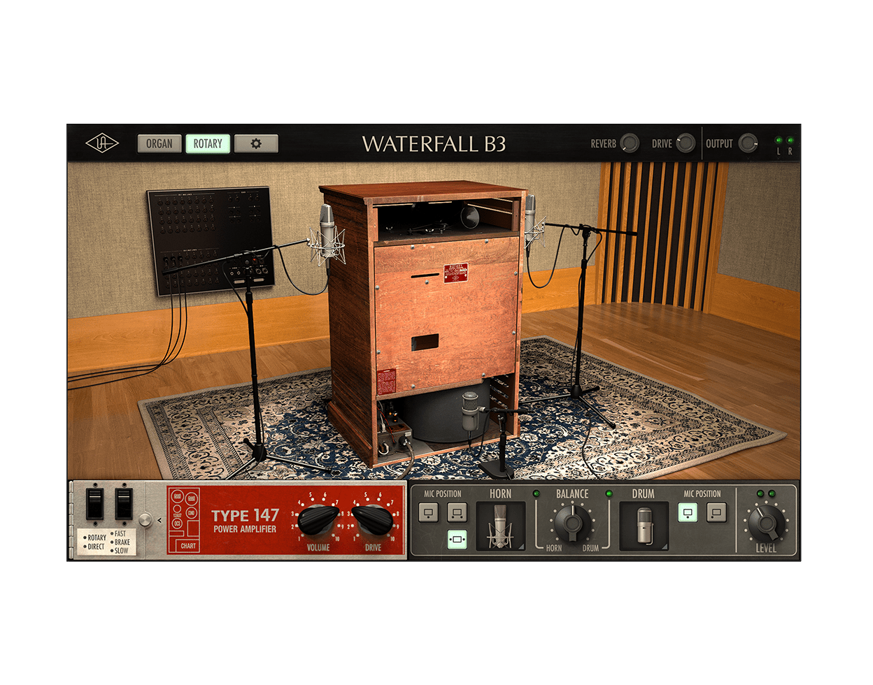 Waterfall B3 Organ – Universal Audio