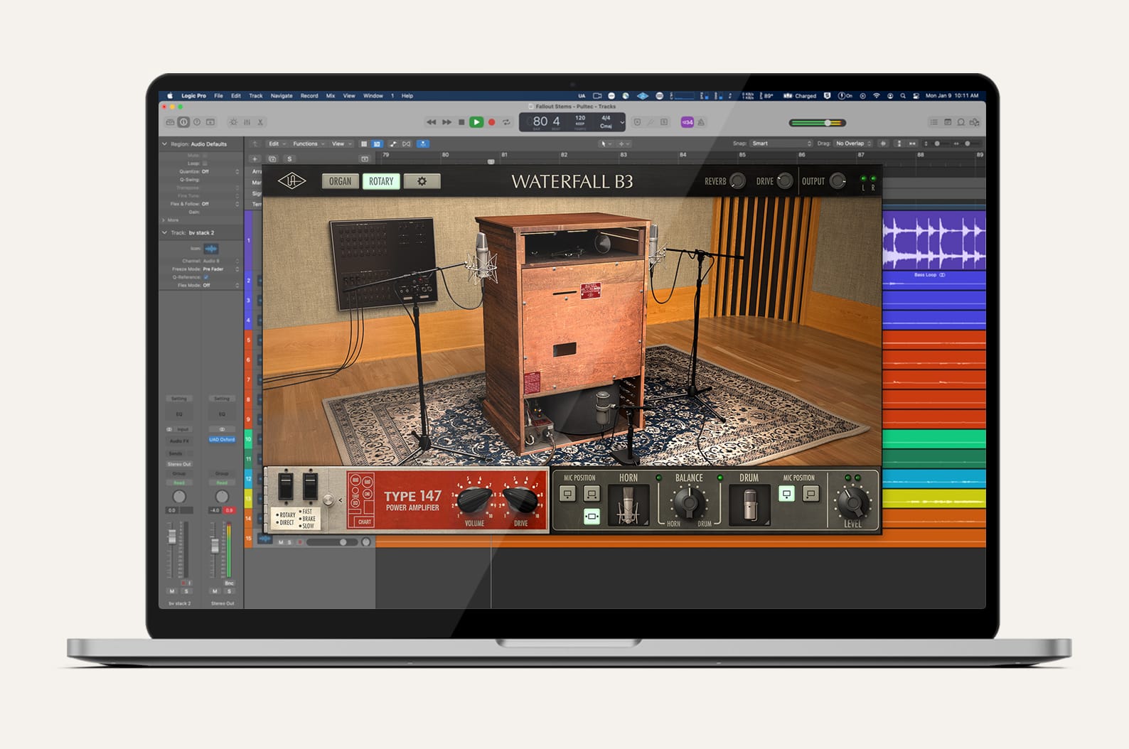Waterfall B3 Organ – Universal Audio